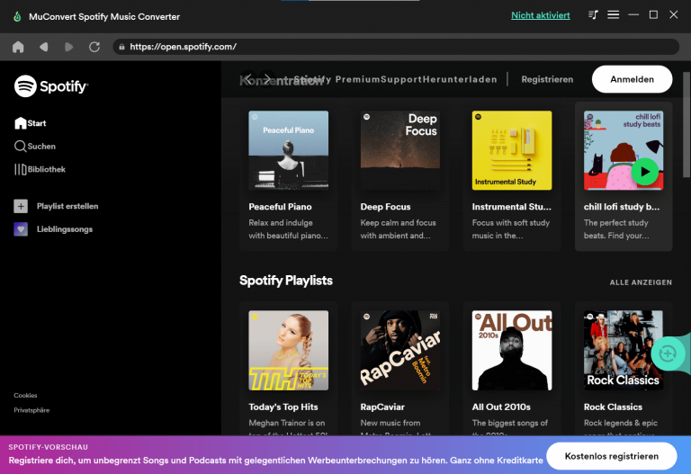 Spotify Premium Cracked für PC/Mac bekommen [einfach geht's]